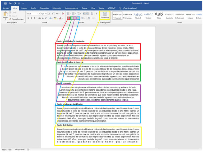 Cómo justificar un texto en Word | PlantillasOffice.Net