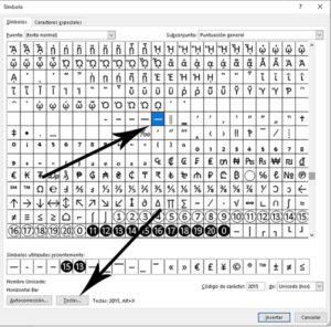 Como poner guion largo en Word | PlantillasOffice.Net