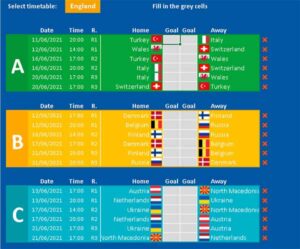 Plantilla Excel quiniela futbol | PlantillasOffice.Net